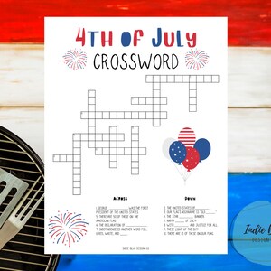4th of July Activity Bundle, 6 Game Bundle, I-spy, Word Scramble ...
