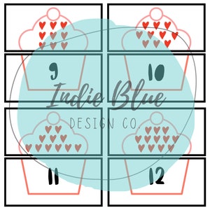 Counting Sprinkles Matching Activity, Valentines Activity, Counting ...