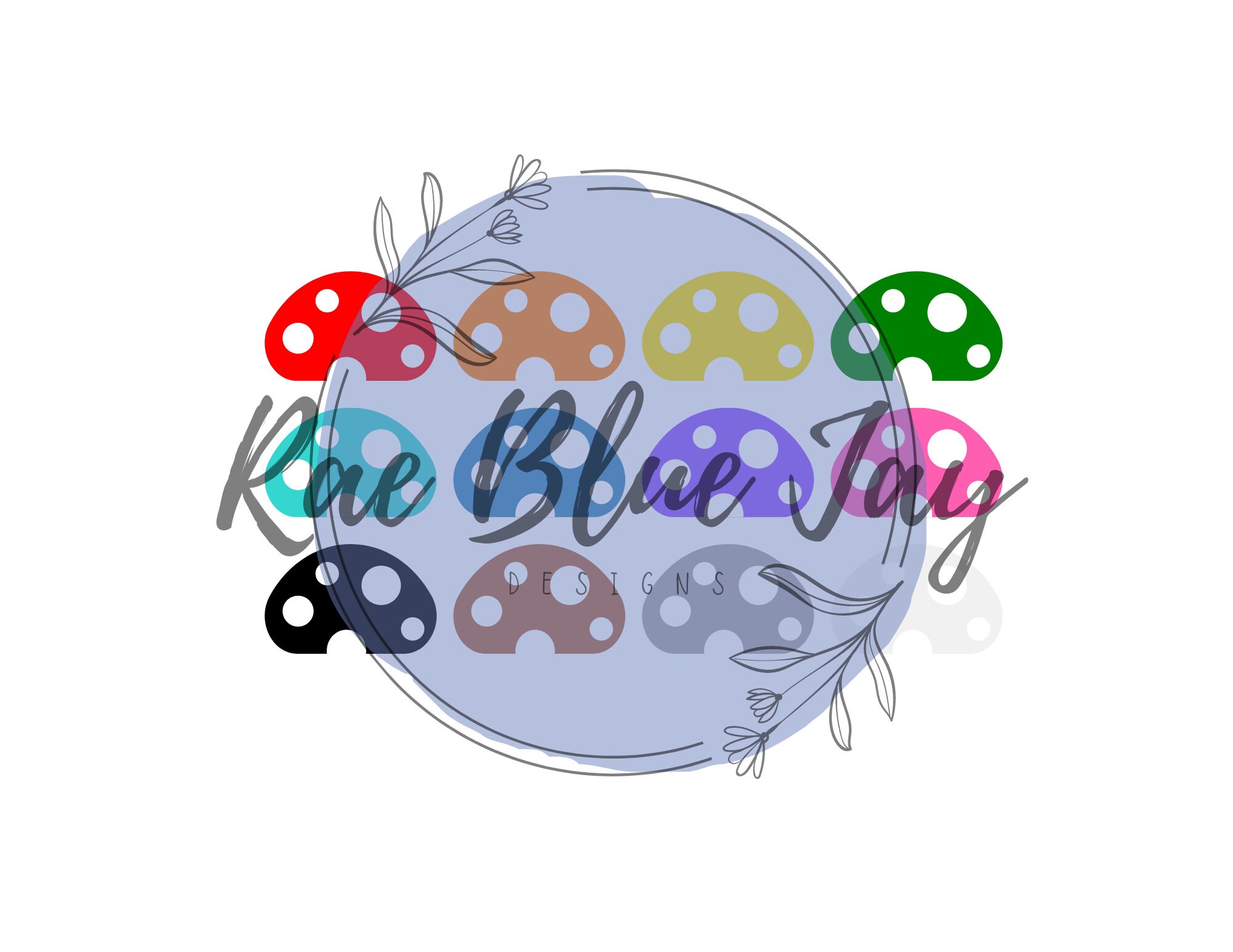 Mushroom Color Match INSTANT DOWNLOAD, Printable Toddler Activity, Prek ...