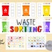 Waste Sorting Activity INSTANT DOWNLOAD, Kids Recycling Printable ...