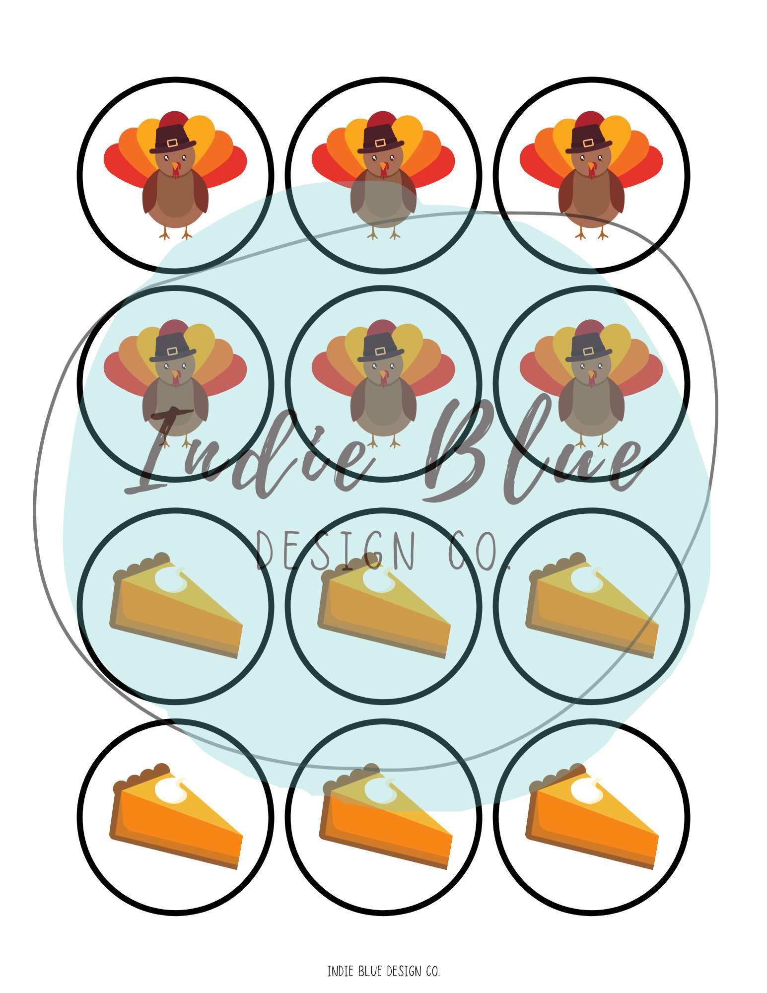 Thanksgiving Tic Tac Toe Printable, Instant Download, Kids Tic Tac Toe ...