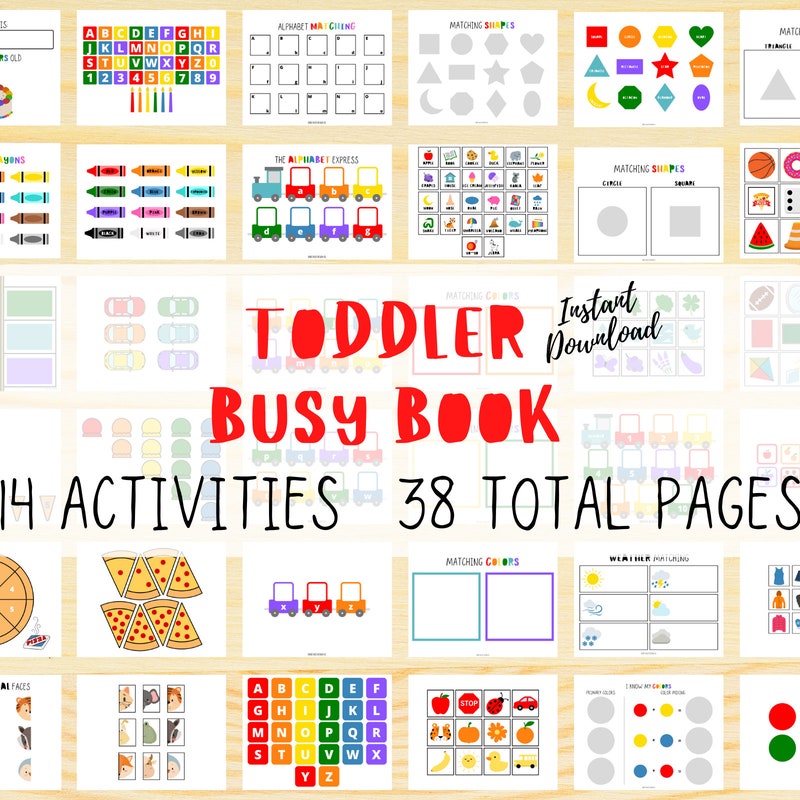 Preschool Learning Binder - Etsy