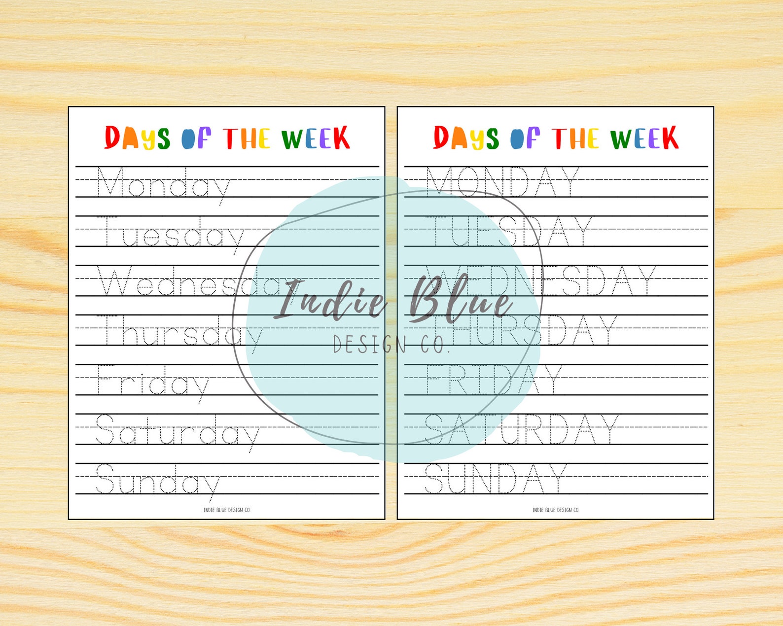 Days and Months Learning Bundle, Days of the Week, Months of the Year ...