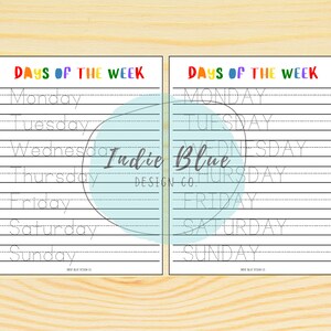 Days and Months Learning Bundle, Days of the Week, Months of the Year ...