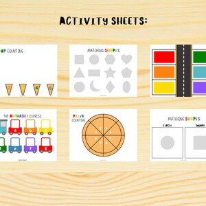 Busy Book Toddler Busy Book Learning Activity Preschool | Etsy