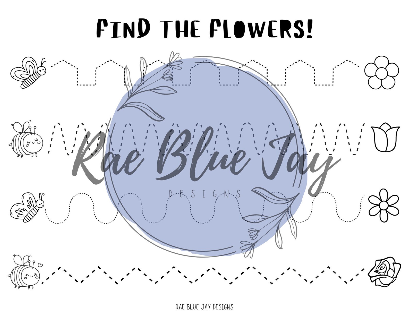 Pre-writing Tracing Bundle INSTANT DOWNLOAD Kids Line Tracing - Etsy