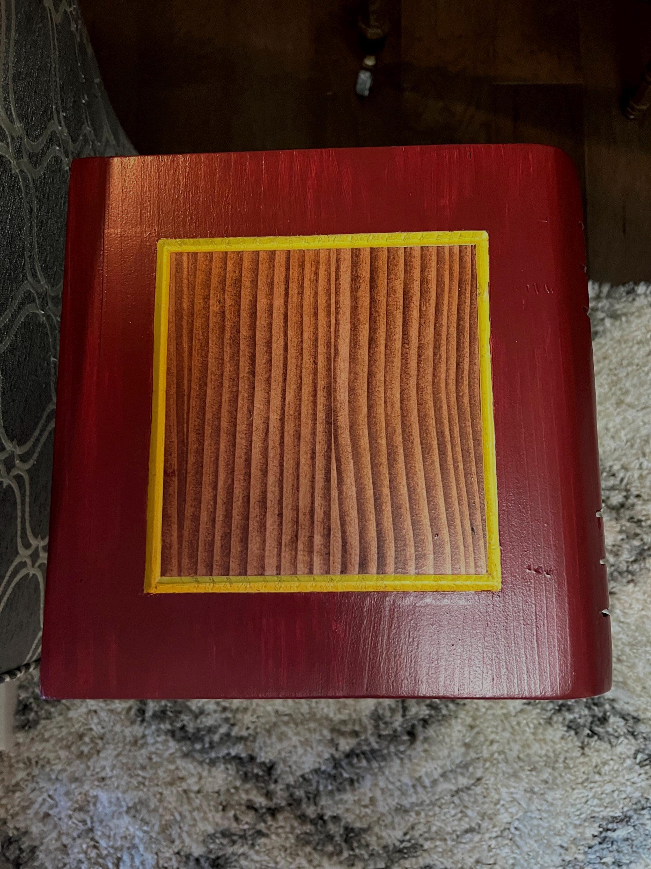 Stacked Book Side Table - Etsy