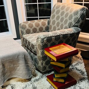Stacked Book Side Table - Etsy
