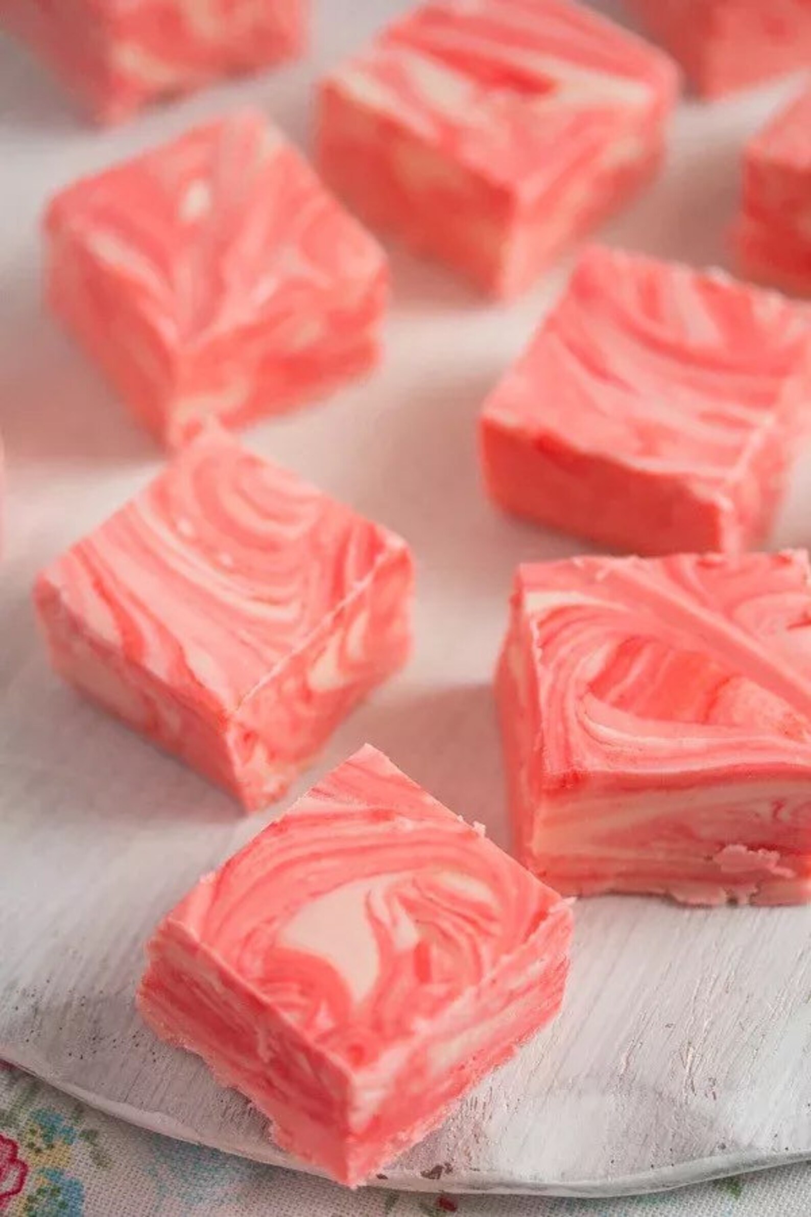 Strawberry cheesecake fudge by the pound | Etsy