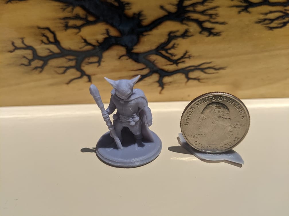 Goblin Caster Miniature for Dungeons and Dragons, Dnd, Tabletop Gaming ...