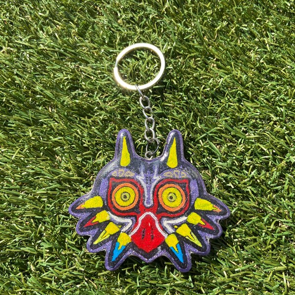 Majora Mask Keychain - Etsy