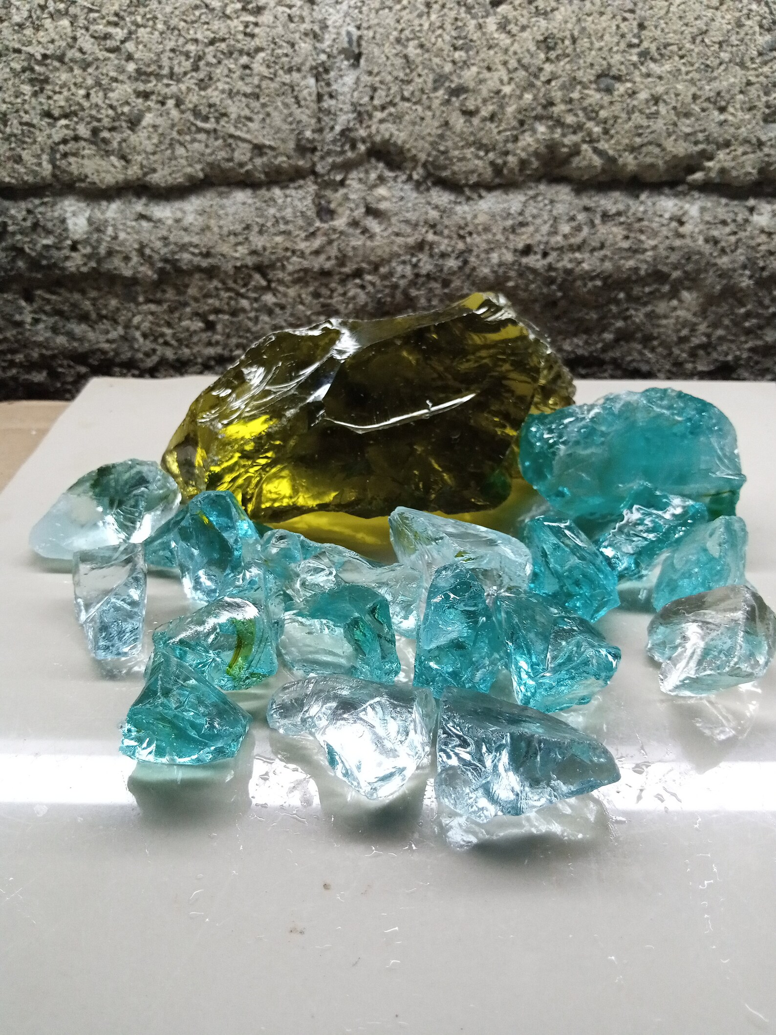 Mix Colour Andara Crystal Rough Monatomic 1.2kg 83 - Etsy UK