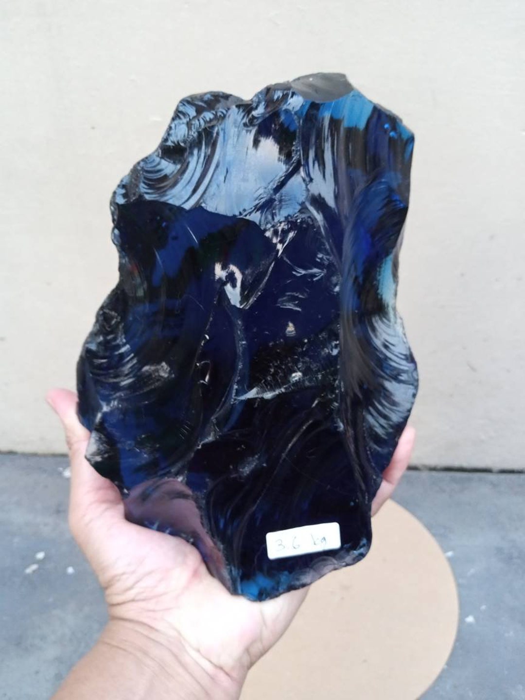 3.6kgs Dark Blue Natural Andara Crystal Rough Monatomic - Etsy