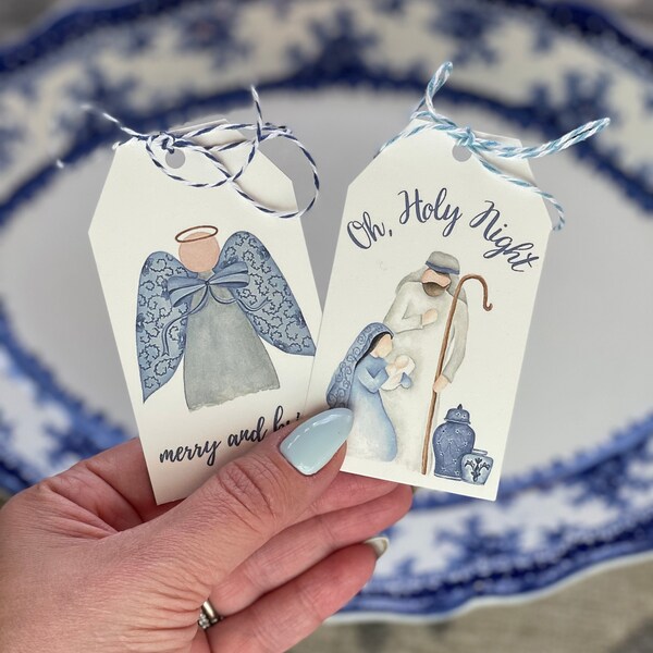 Angel Gift Tag - Etsy