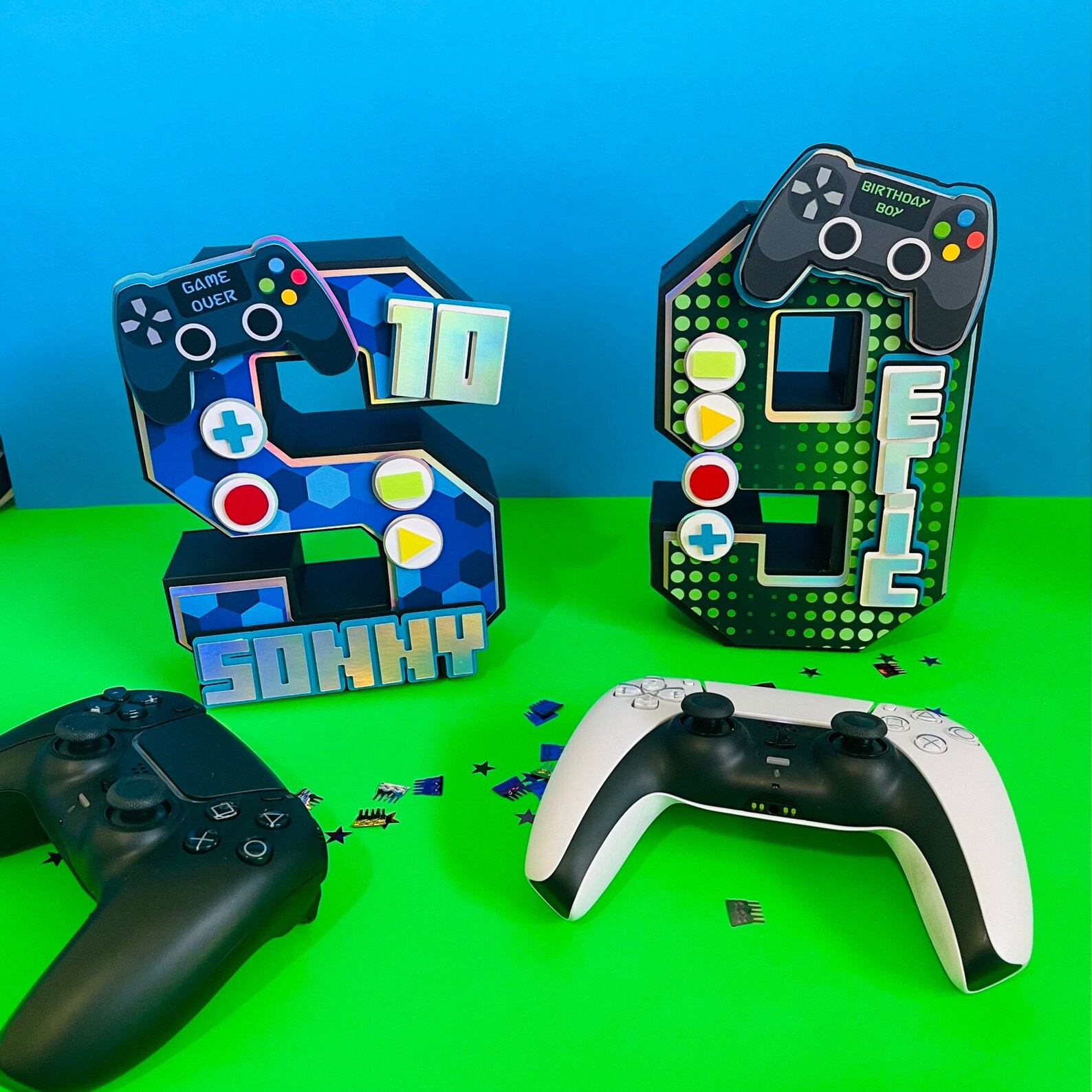 Gamer Party Decor Play Station Party Decor Gamer Birthday - Etsy
