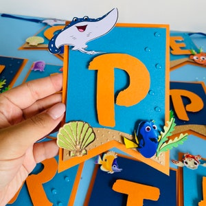 Inspired Finding Nemo 3d Letter, Finding Nemo Party Decor, Finding Nemo ...
