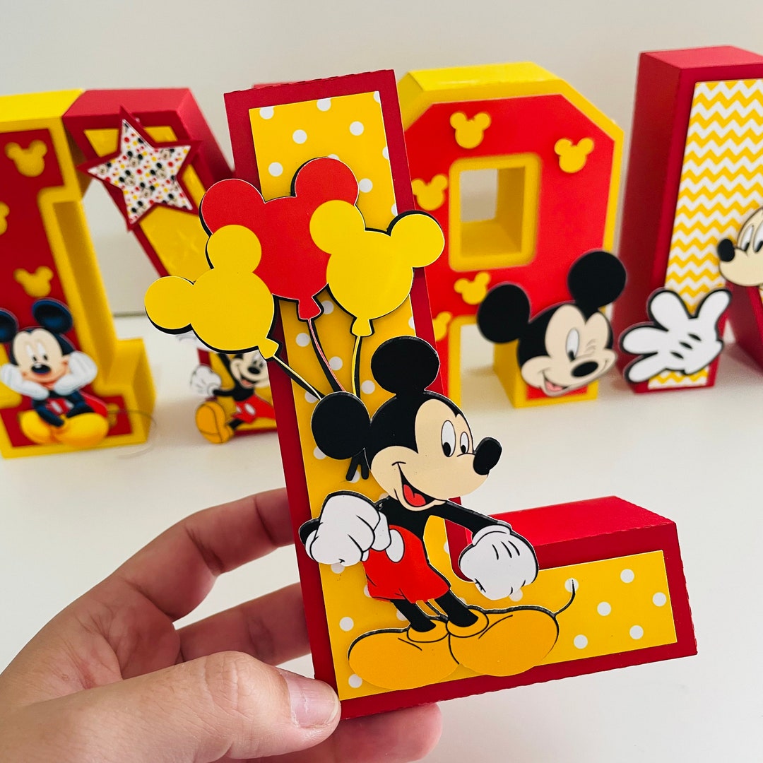 Inspired Mickey Party Decor, Inspired Mickey Mouse Birthday Party ...