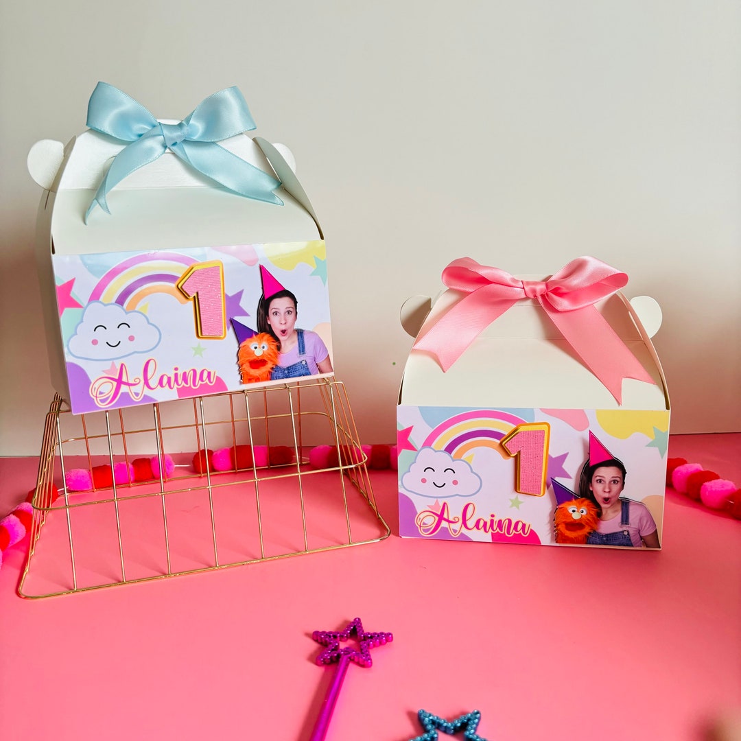Ms Rachel Favor Boxes, Ms Rachel Party Decor, Ms Rachel Birthday ...