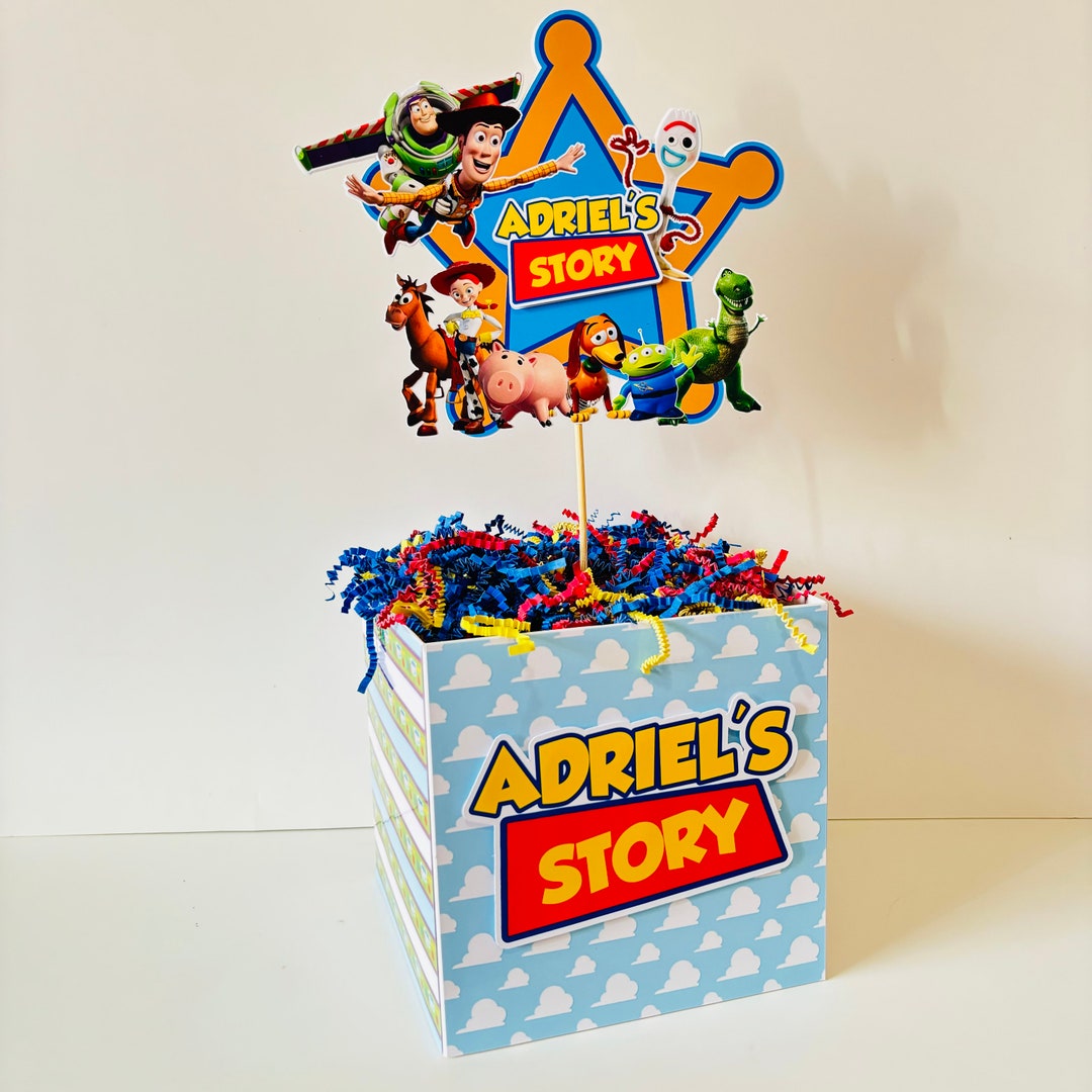 Personalized Toy Story Birthday Centerpiece: Party Decor - Etsy