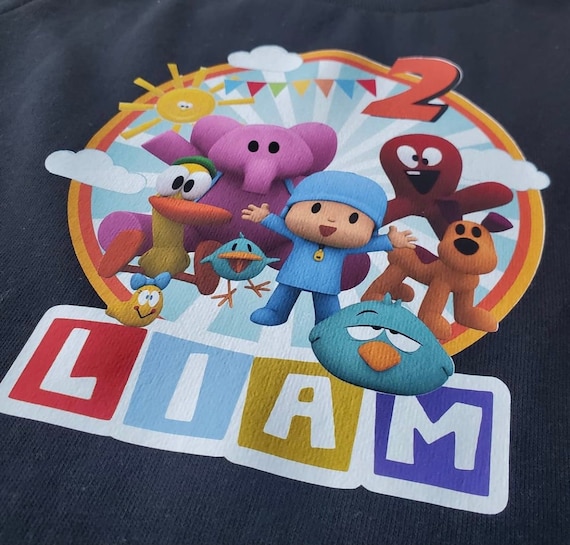 Pocoyo party pocoyo t shirts pocoyo camisetas pocoyo party | Etsy