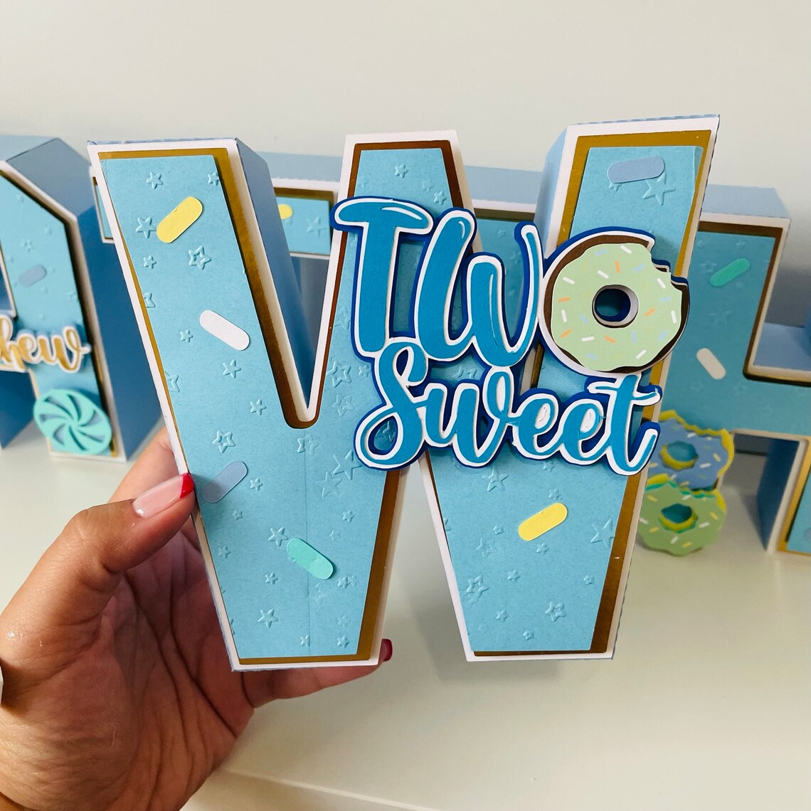 Candyland Party Decor Candyland 3d Letters Candyland for - Etsy