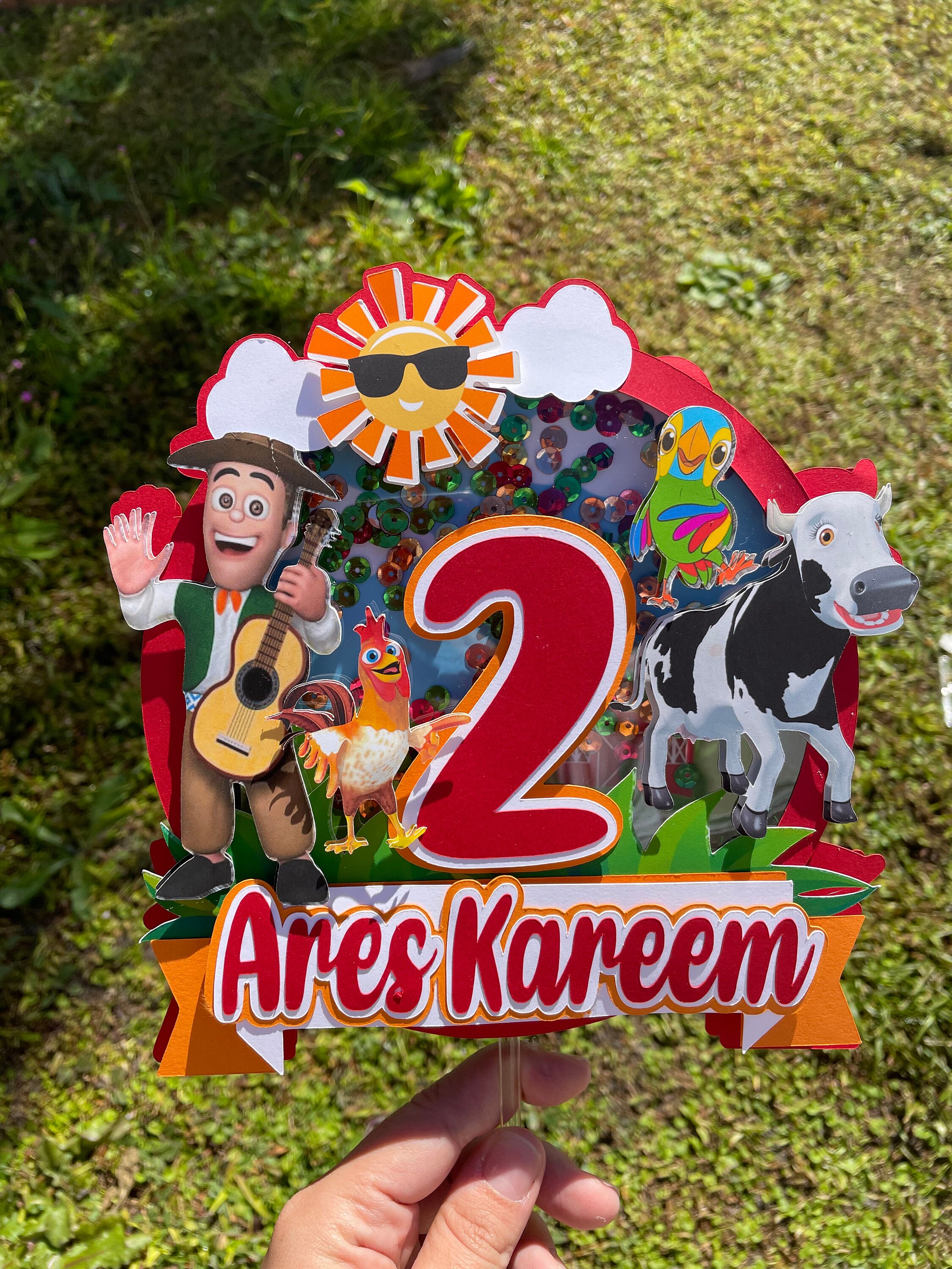 La Granja De Zenon Cake Topper La Granja De Zenon Cake - Etsy Australia