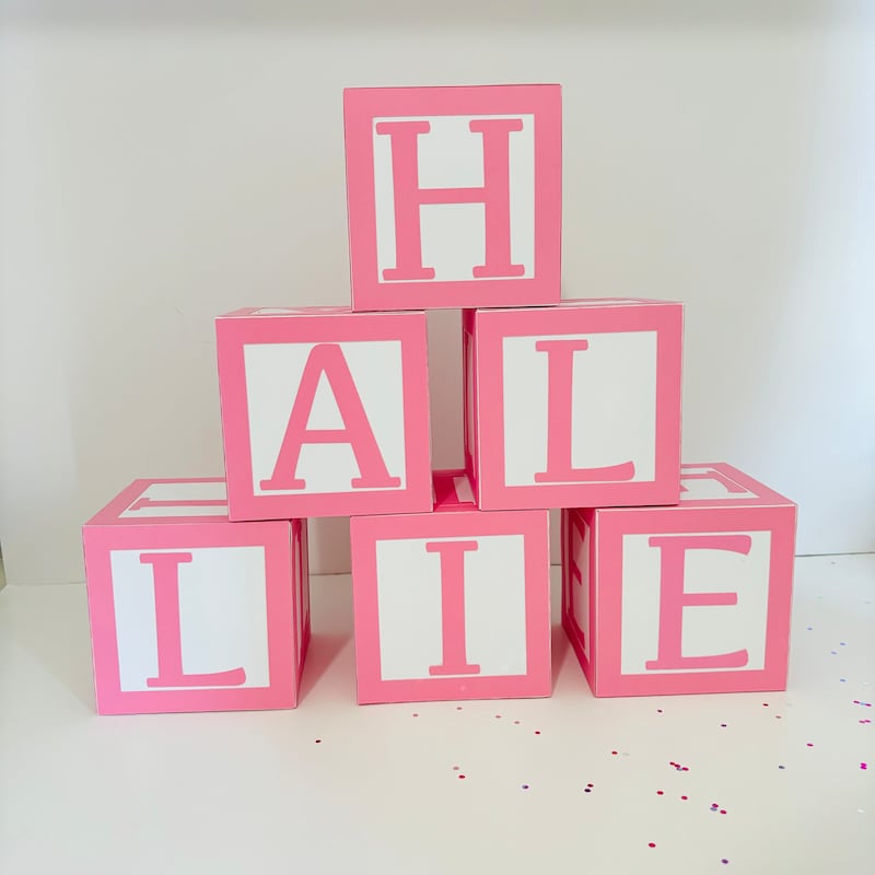 Block Centerpiece - Etsy