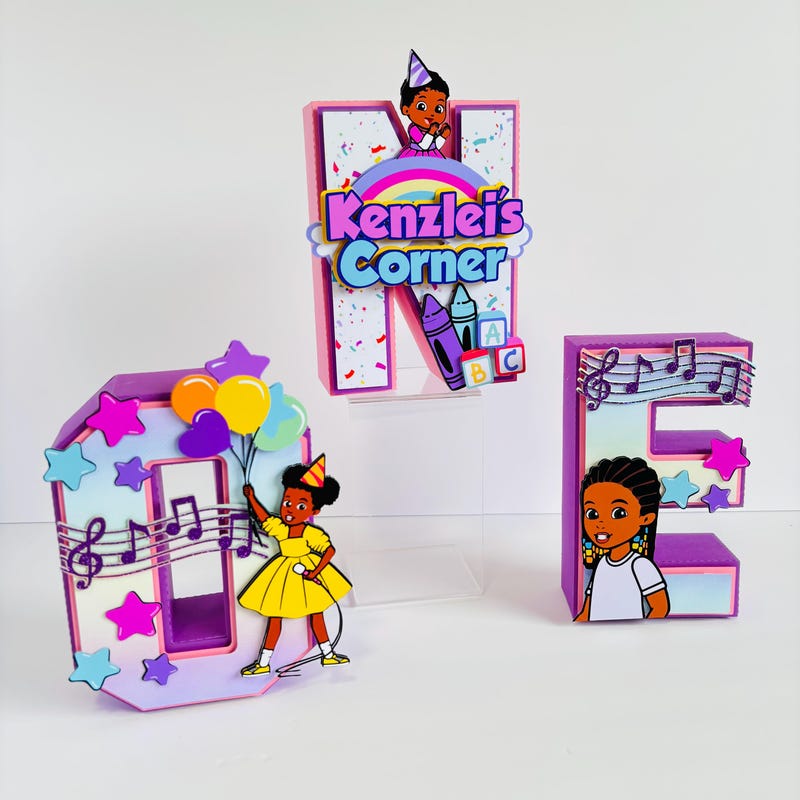 Letter Centerpieces - Etsy