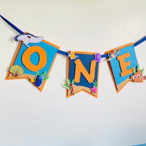 Inspired Finding Nemo 3d Letter, Finding Nemo Party Decor, Finding Nemo ...