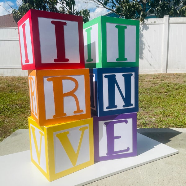 Wood Toy Blocks - Etsy