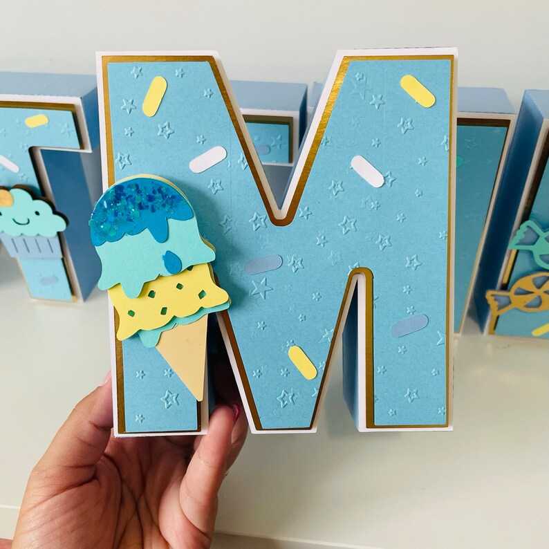 Candyland Party Decor Candyland 3d Letters Candyland for - Etsy