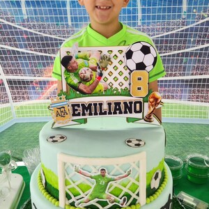 Dibu Martínez Cake Topper, Argentina Cake Topper, Argentina Soccer Team ...