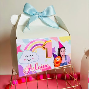 Ms Rachel Favor Boxes, Ms Rachel Party Decor, Ms Rachel Birthday ...