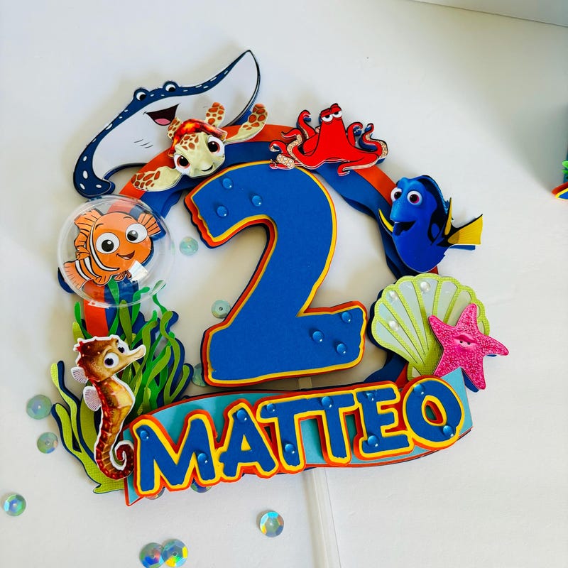 Nemo Cake Topper - Etsy