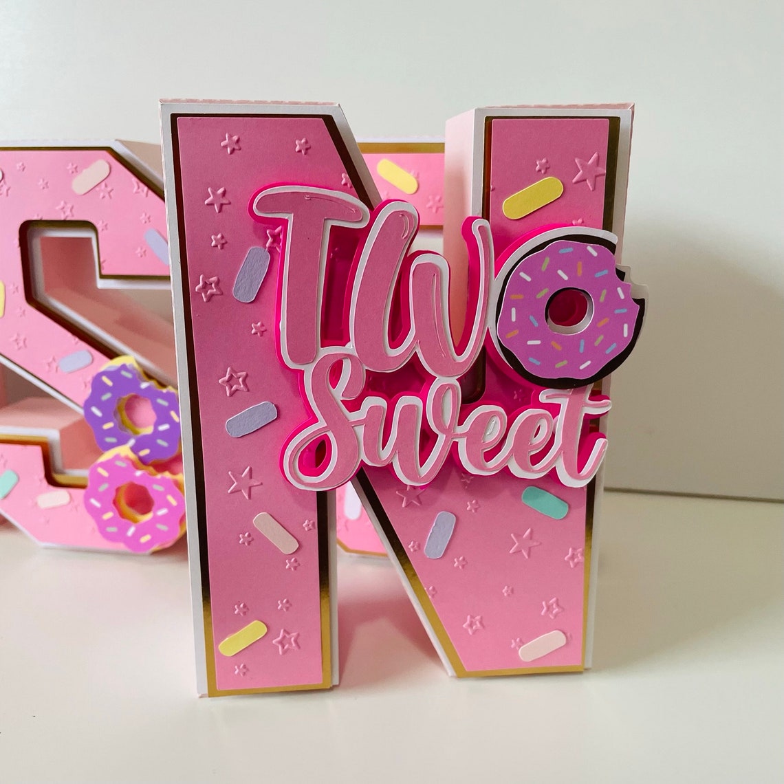 Candyland Party Decor Candyland 3d Letters Candyland Party - Etsy