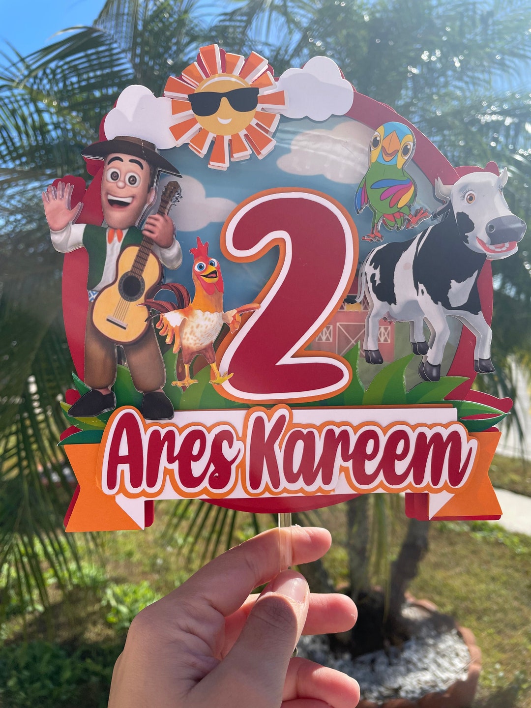 La Granja De Zenon Cake Topper, La Granja De Zenon, Cake Topper Granja ...