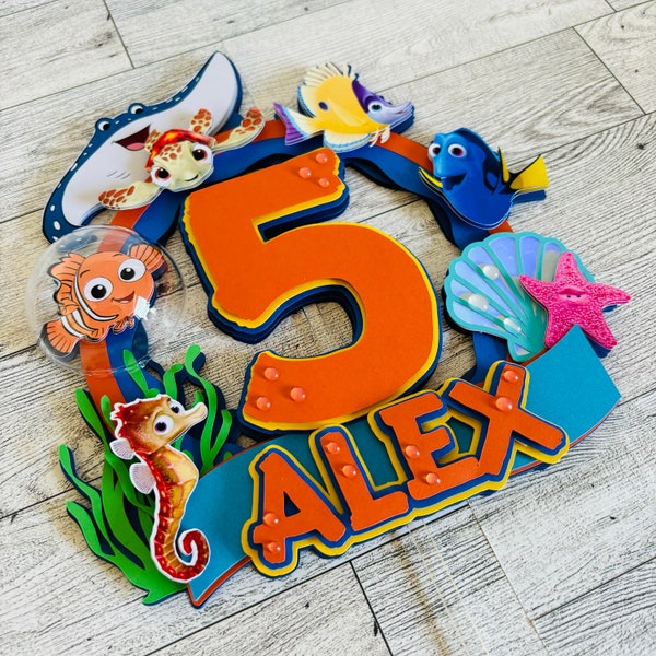 Nemo Cake Topper - Etsy
