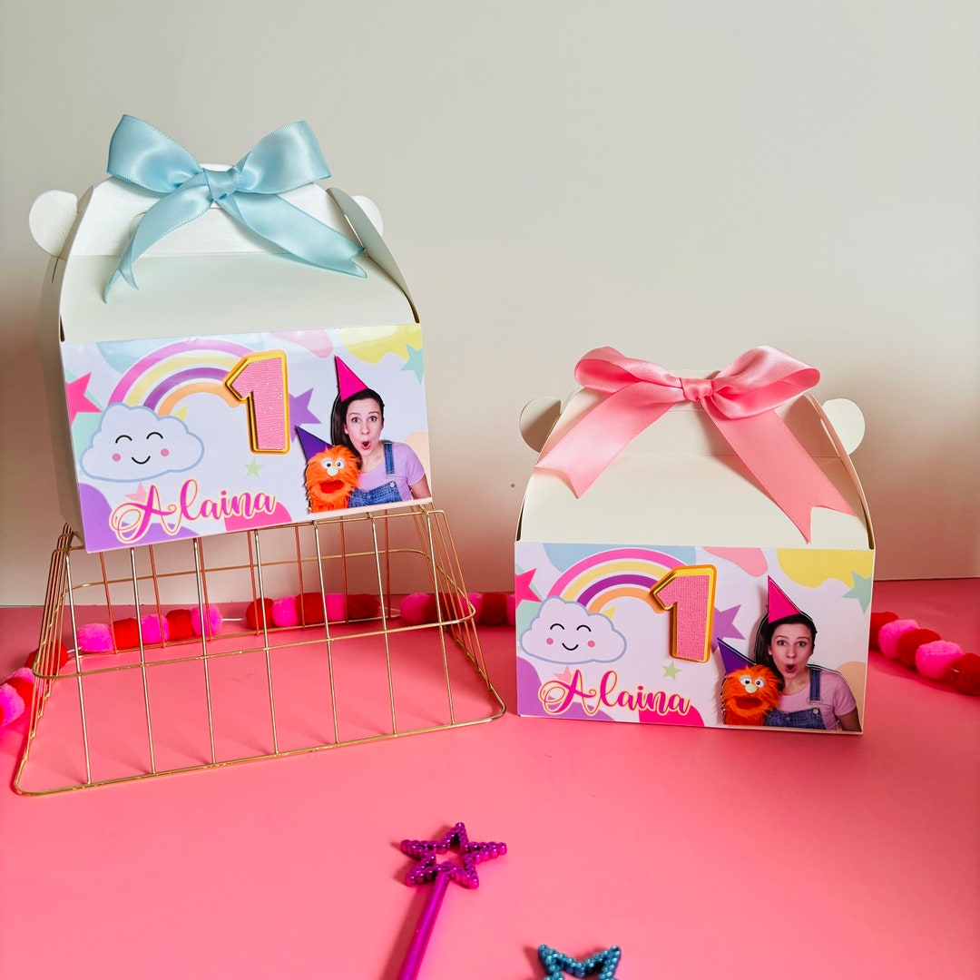 Ms Rachel Favor Boxes, Ms Rachel Party Decor, Ms Rachel Birthday ...