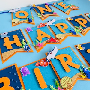 Inspired Finding Nemo 3d Letter, Finding Nemo Party Decor, Finding Nemo ...