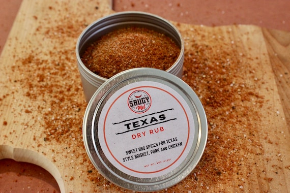 Texas Bbq Dry Rub Barbecue Dry Rub Spice Blend For Grilling Etsy