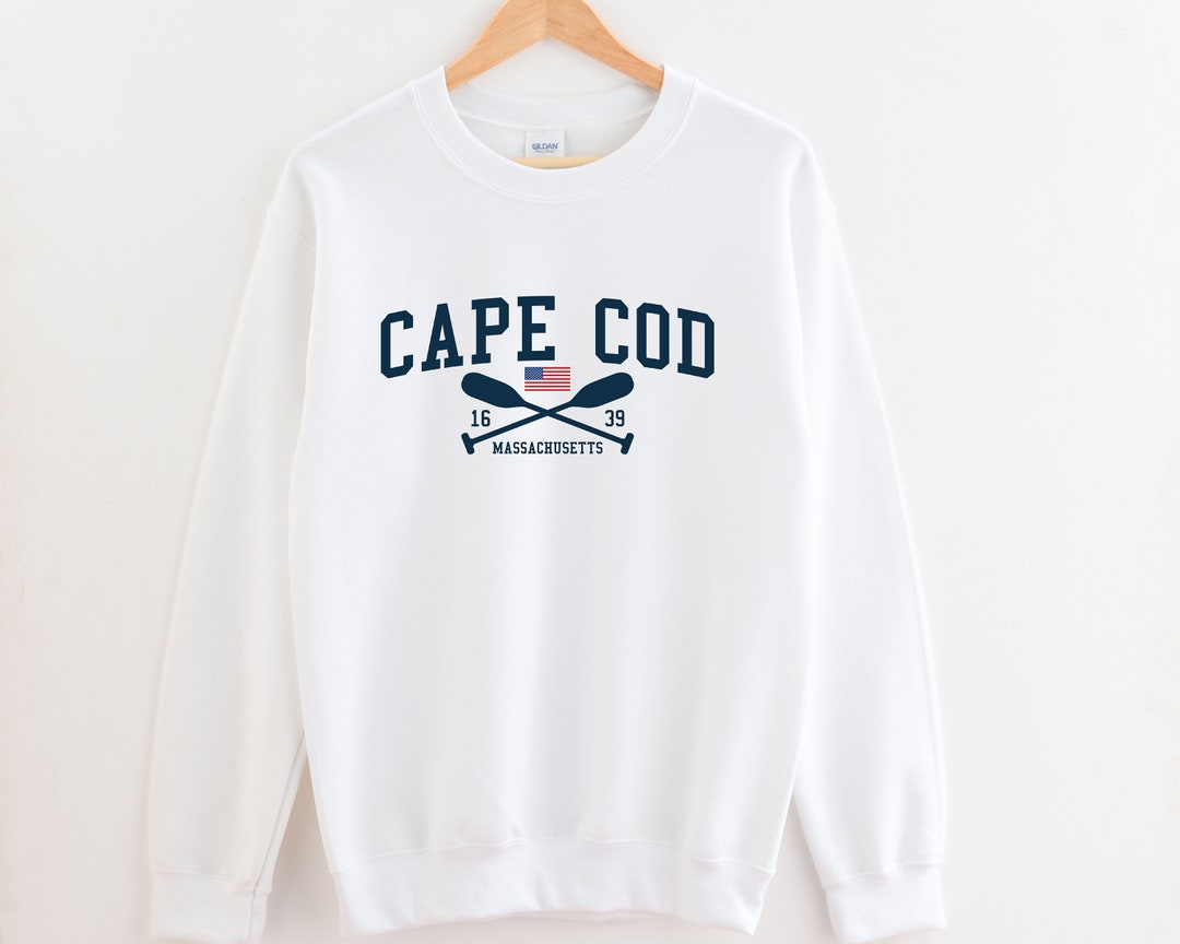 Cape Cod Massachusetts Sweatshirt Cape Cod Crewneck - Etsy