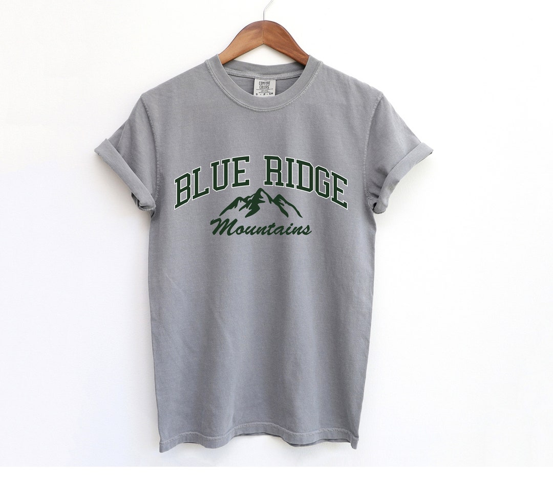 Blue Ridge Mountains Comfort Colors T-shirt Blue Ridge Mountains Shirt ...