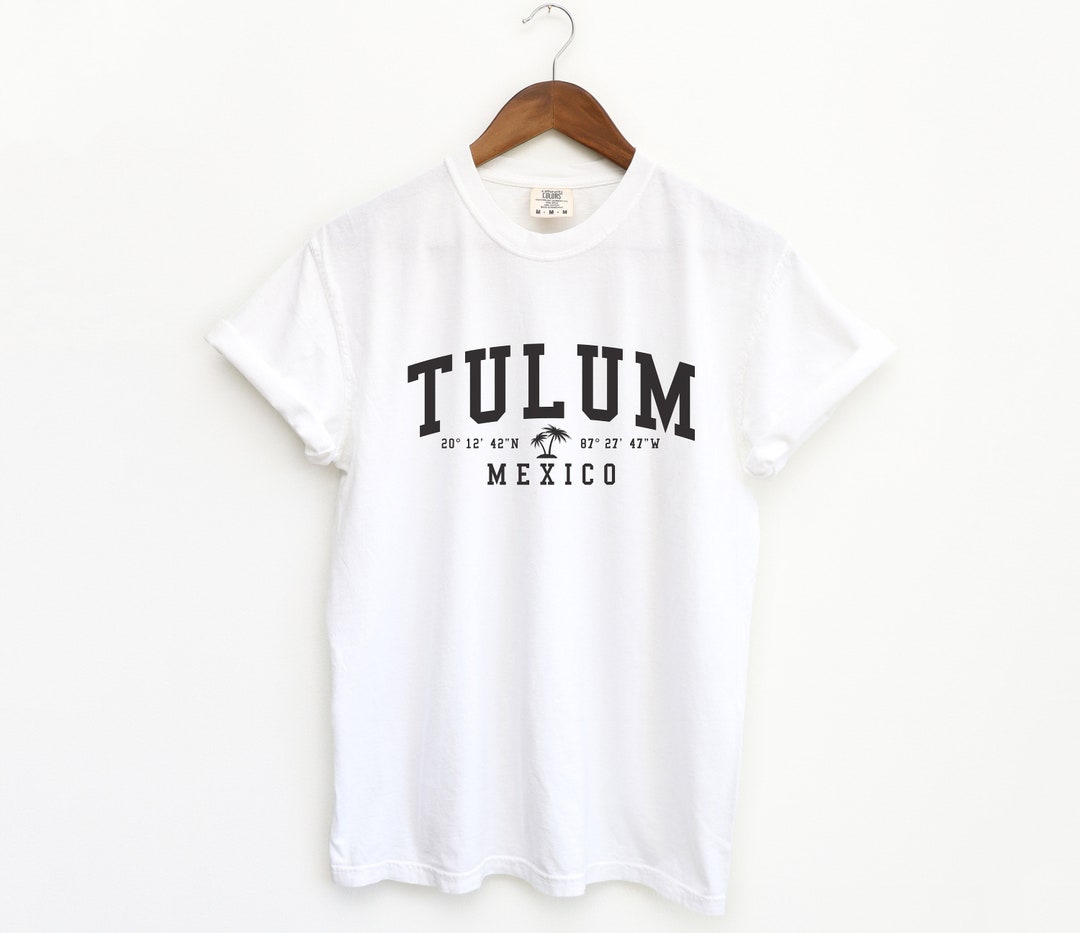 Tulum Mexico Comfort Colors T-shirt Tulum Shirt - Etsy