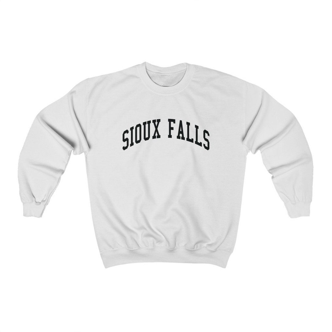 Sioux Falls South Dakota Collegiate Style Crewneck Sweatshirt Sioux ...