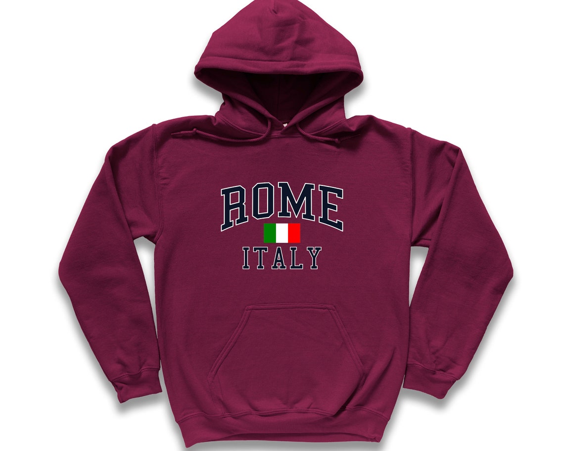 Rome Italy Hooded Sweatshirt Unisex Rome Hoodie - Etsy