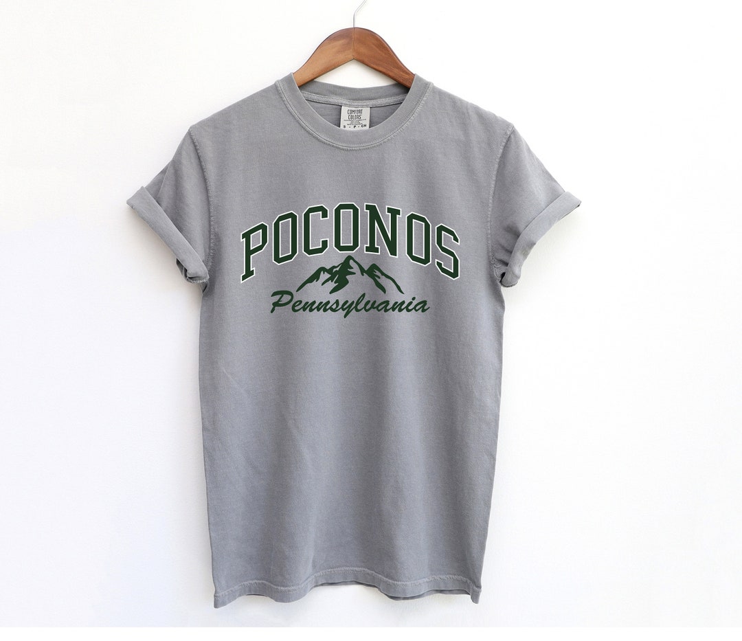 Poconos Pennsylvania Comfort Colors T-shirt Poconos Shirt - Etsy