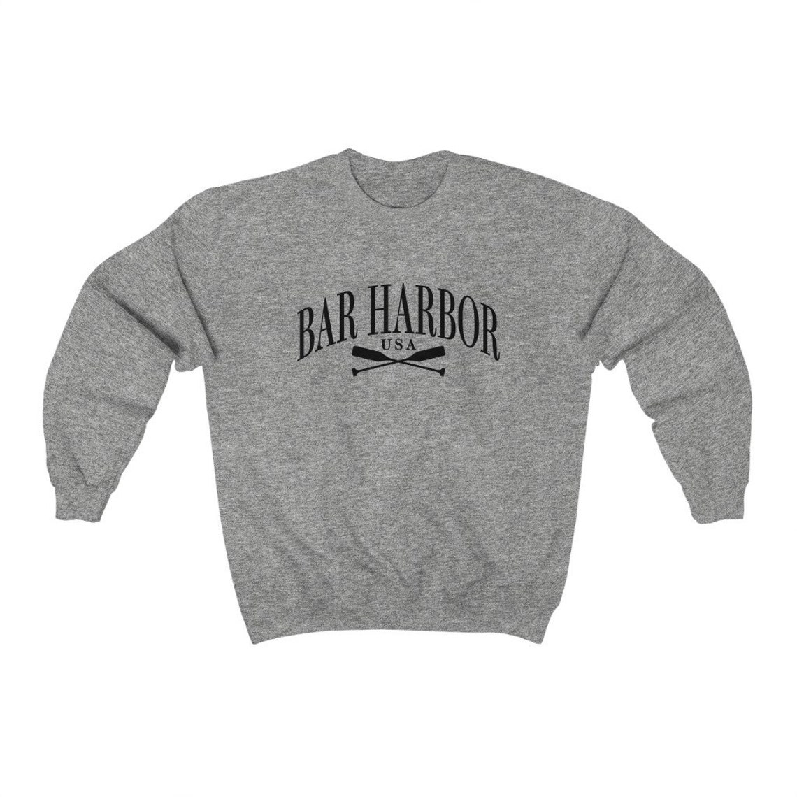Bar Harbor Maine Sweatshirt Unisex Bar Harbor Crewneck | Etsy