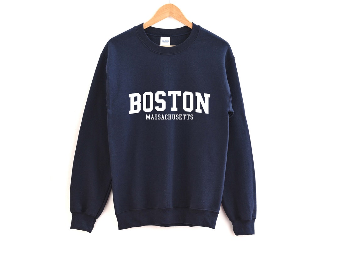 Boston Massachusetts Sweatshirt / Boston Hoodie / Boston Women's ...