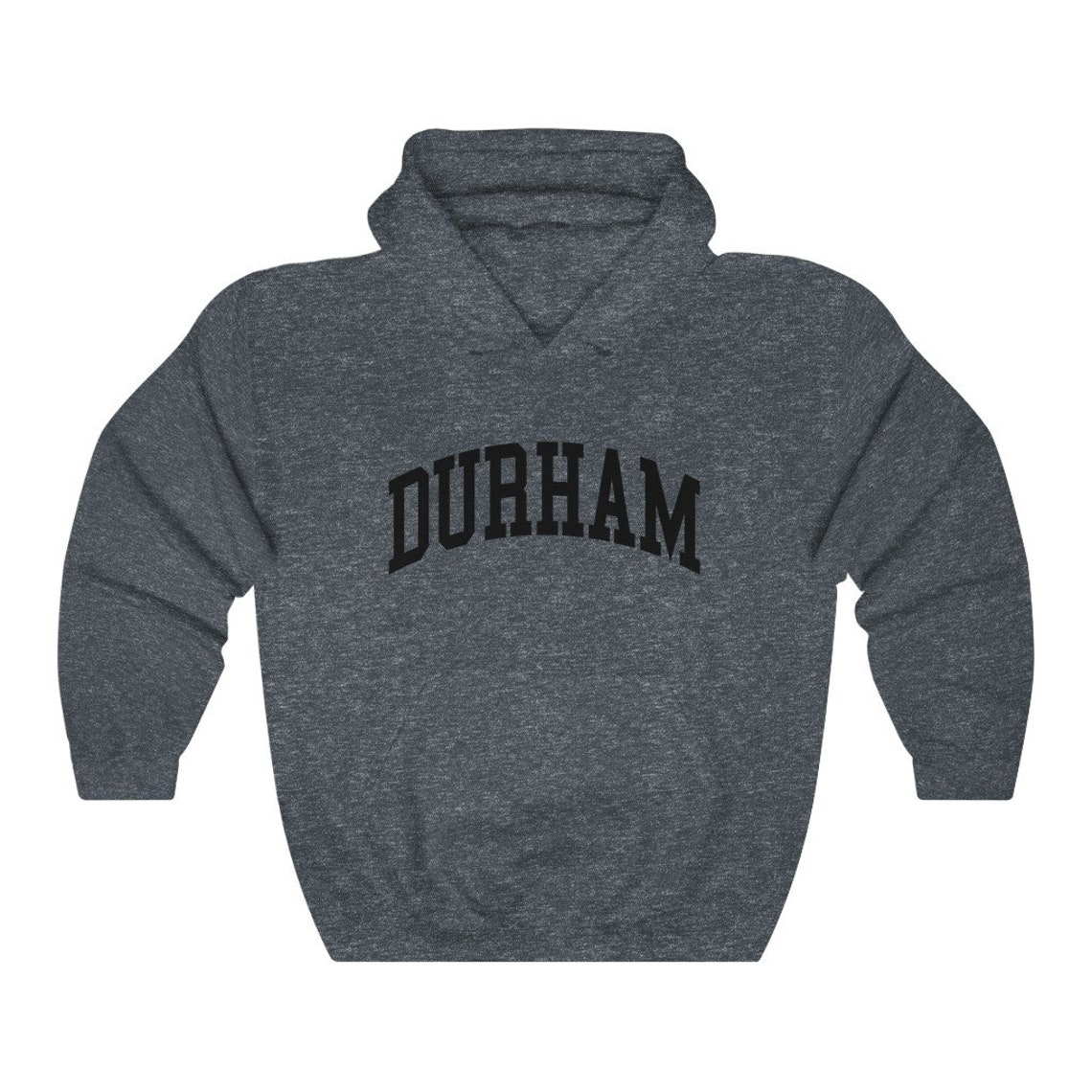 Durham North Carolina Collegiate Style Hoodie Durham Unisex - Etsy