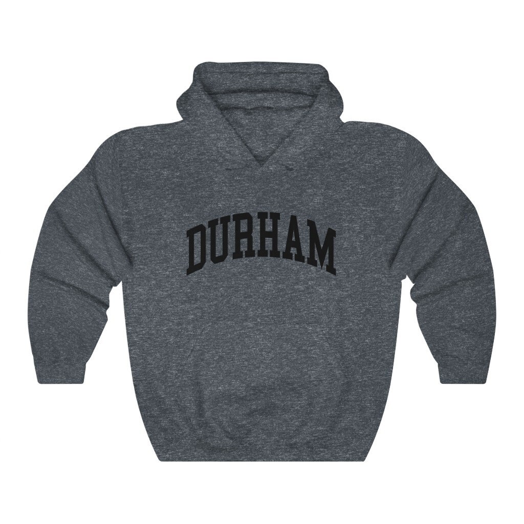 Durham North Carolina Collegiate Style Hoodie Durham Unisex Hooded ...